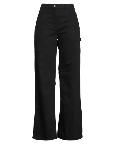 COURREGES Jeans Size Cotton, Elastane - Black