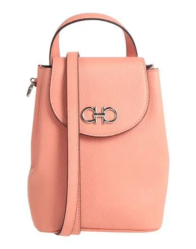 FERRAGAMO Cross-body Bag Coral Calfskin - Red