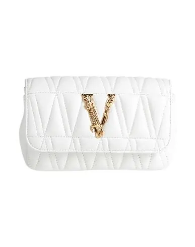 Versace Small Lambskin Handbag - White