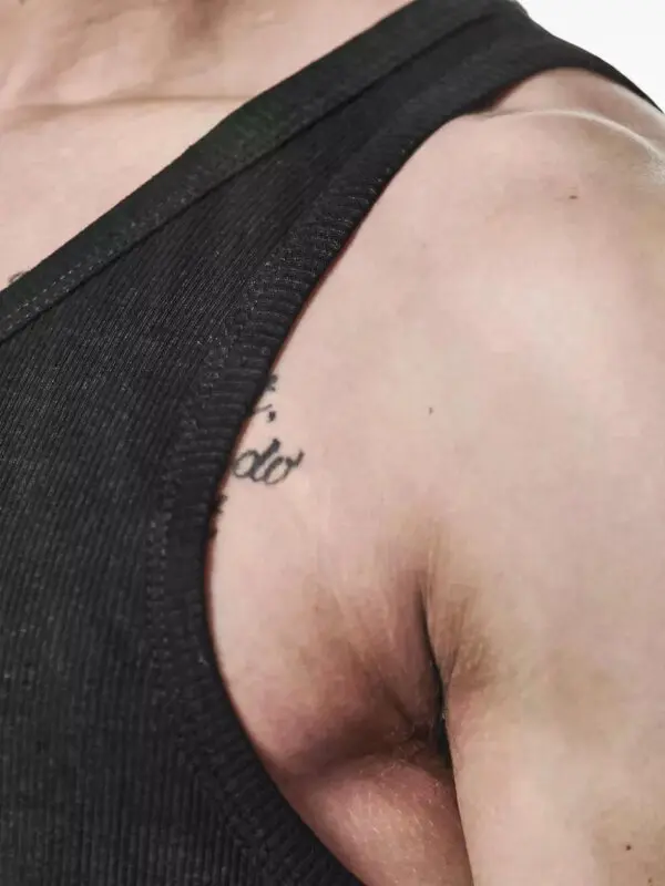 THOM KROM Fine-ribbed Tank Top