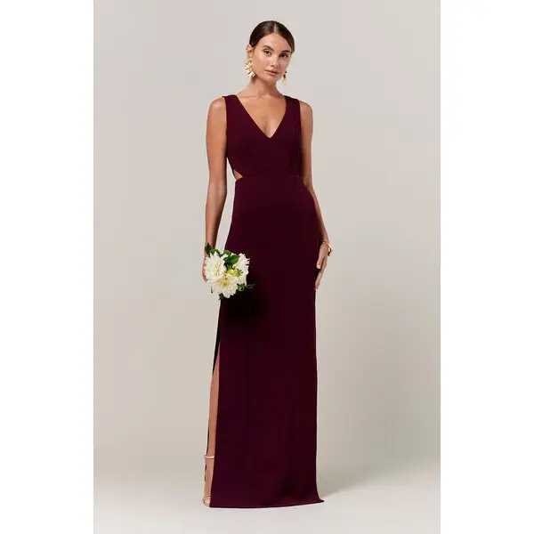 BWLDR Noah Gown - Burgundy