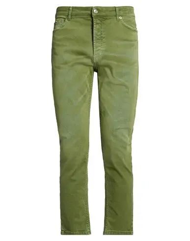 DEPARTMENT 5 Jeans Camel Size Cotton, Rubber - Green