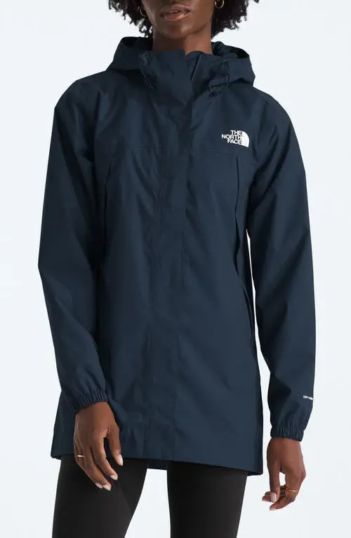 The North Face Antora Waterproof Hooded Rain Parka - Summit Navy