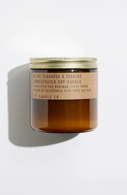P.F. CANDLE CO. Teakwood & Tobacco Soy Candle