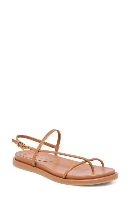 Dolce Vita Strappy Sandal - Saddle Leather