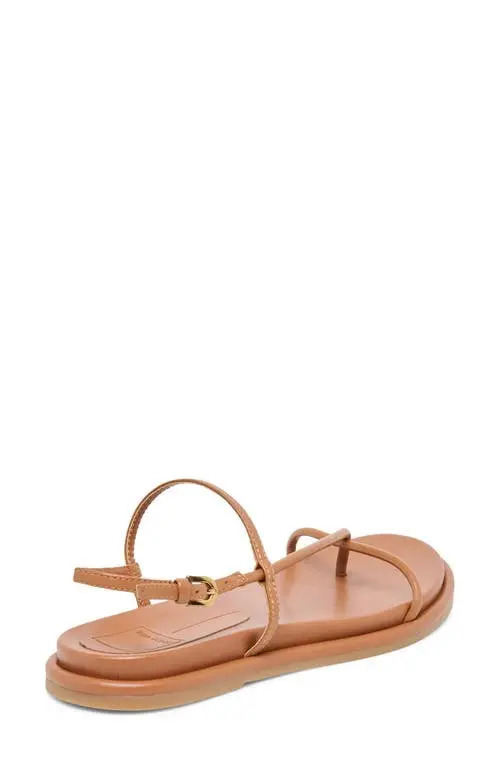 Dolce Vita Strappy Sandal - Saddle Leather