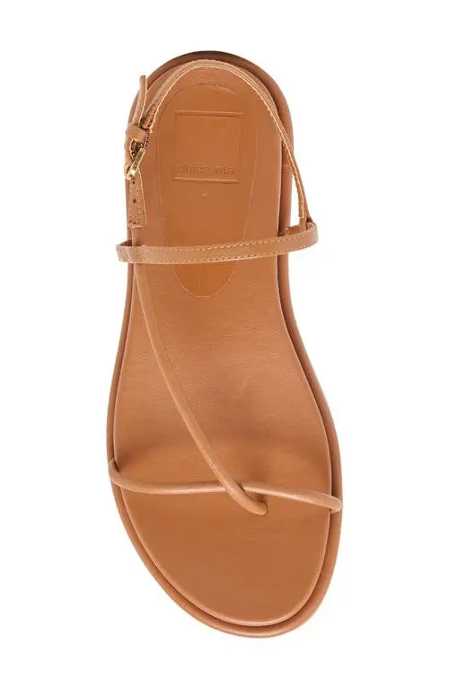 Dolce Vita Strappy Sandal - Saddle Leather