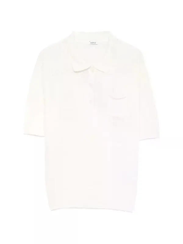 Aspesi Knitted Polo Shirt