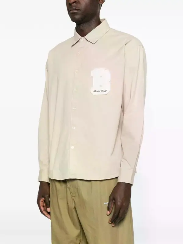 BRAM’S FRUIT Logo-detail Shirt