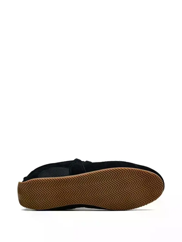 HIDE&JACK Lace-up Panelled Sneakers - Black