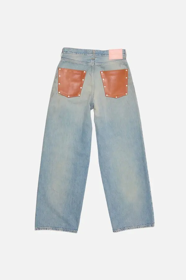 Acne Studios 1981 Loose Fit Jeans - Mid Blue
