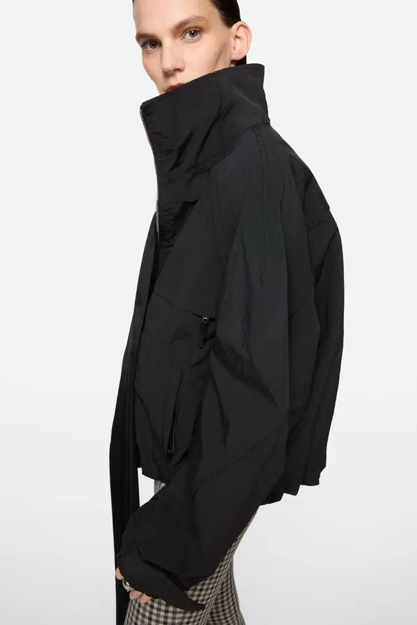 Acne Studios Nylon Logo Jacket
