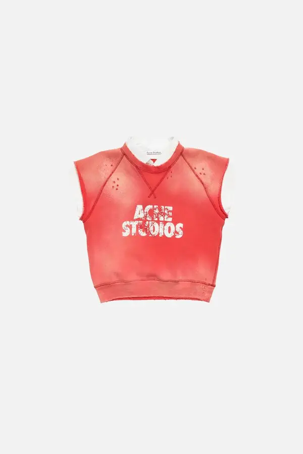 Acne Studios Fleece Logo Vest