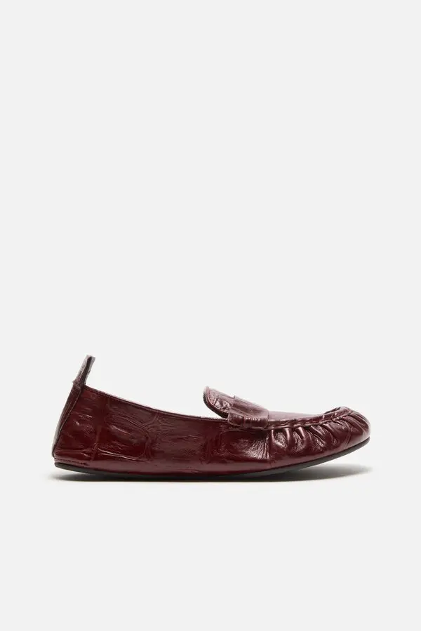 Acne Studios Leather Saddle Loafers