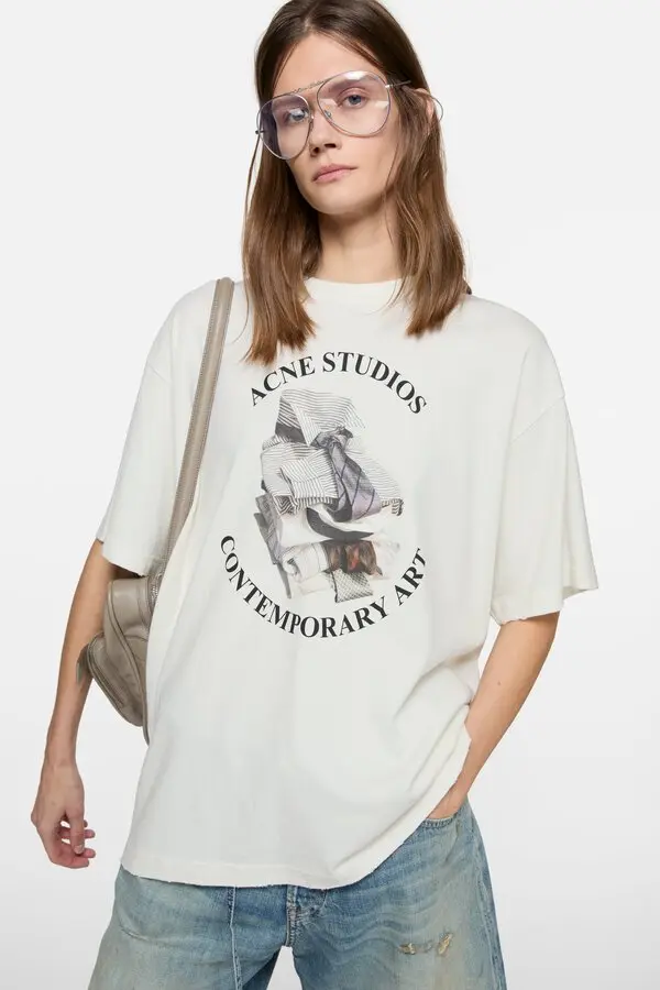 Acne Studios Printed T-shirt Relaxed