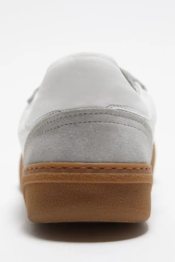 Acne Studios Lace-up Sneakers - White,brown