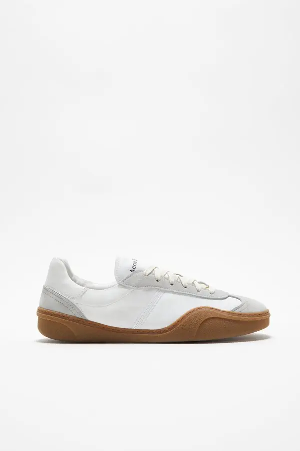 Acne Studios Lace-up Sneakers - White,brown