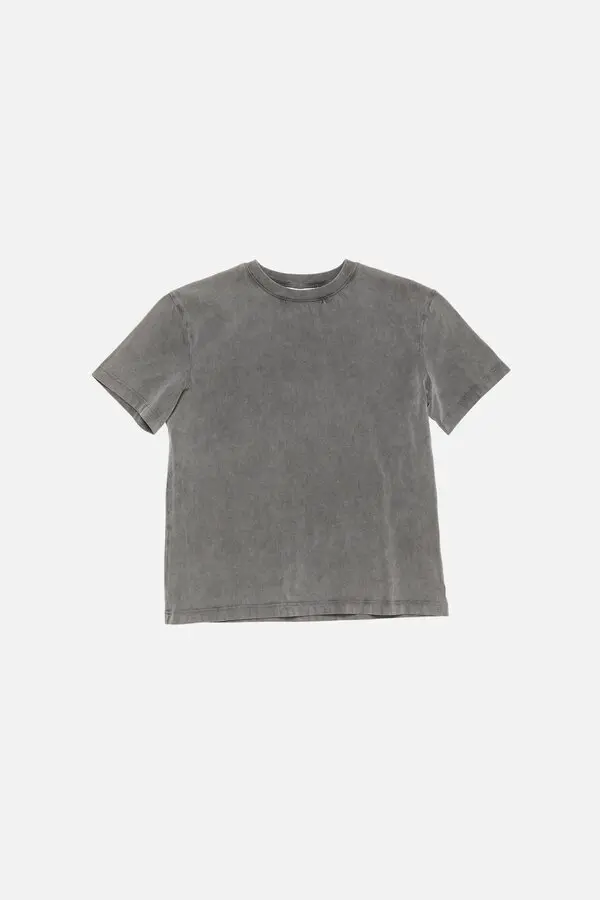 Acne Studios Rubber Logo T-shirt - Faded Black