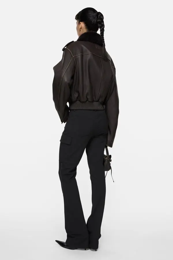 Acne Studios Stretch Zip Trousers