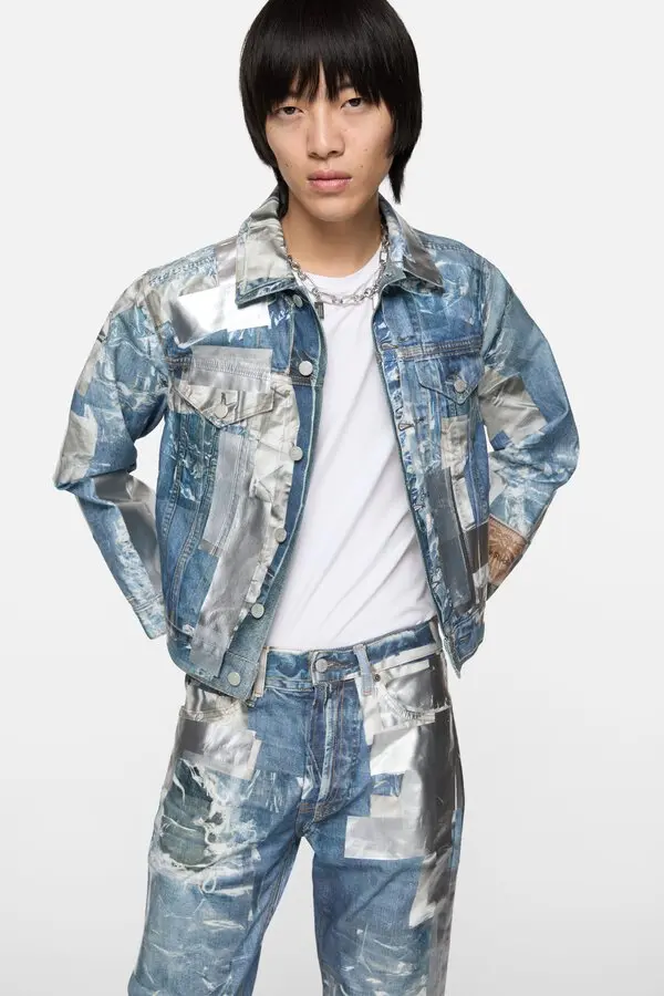 Acne Studios Trompe-l'œil Denim Jacket
