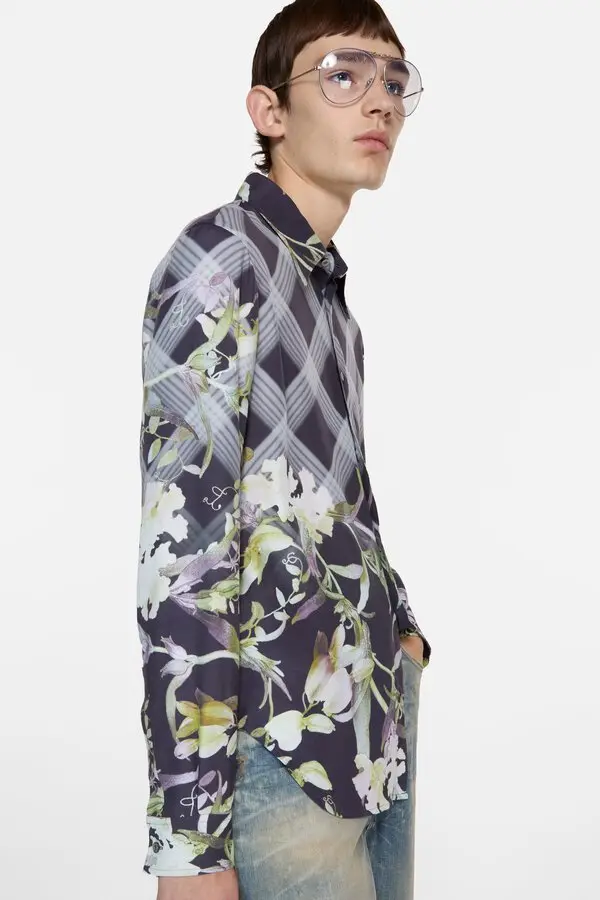 Acne Studios Printed Button-up Shirt