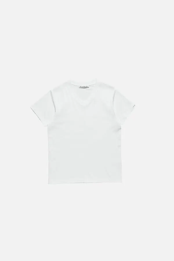 Acne Studios Satin Label V-neck T-shirt