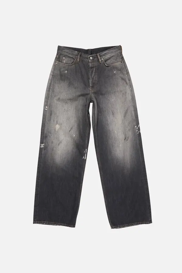 Acne Studios 1981 Loose Fit Jeans - Black
