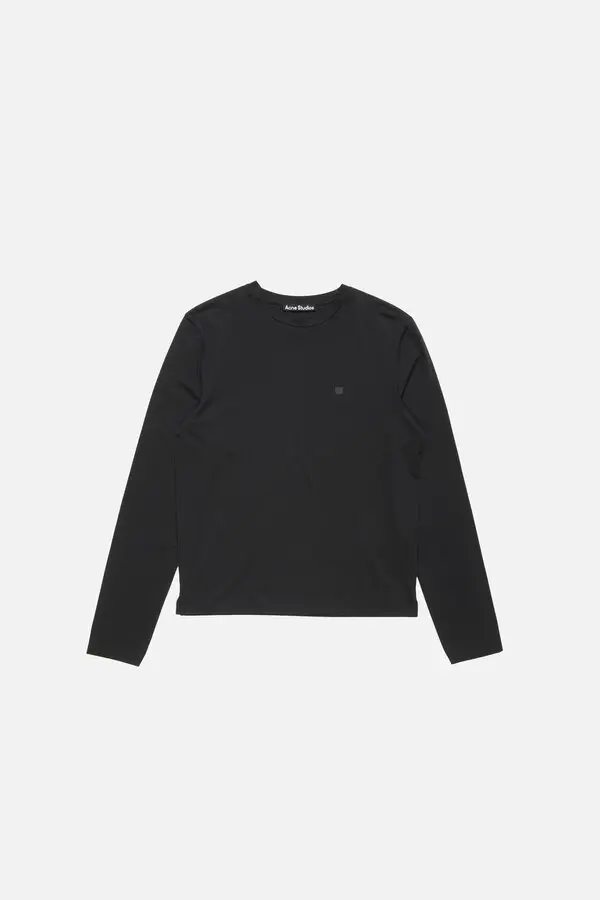 Acne Studios Face Logo T-shirt - Black