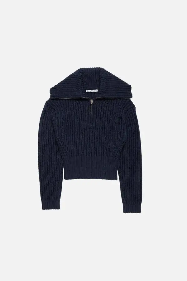 Acne Studios Wool Half-zip Knit