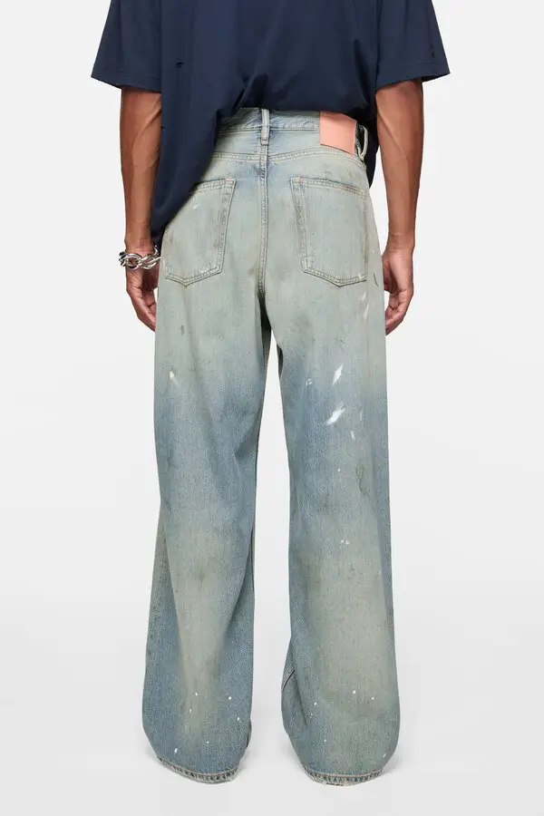 Acne Studios 1981 Loose Fit Jeans - Light Blue