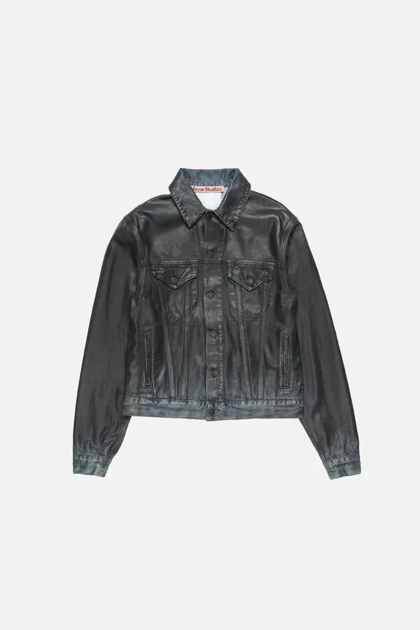 Acne Studios Coated Denim Jacket