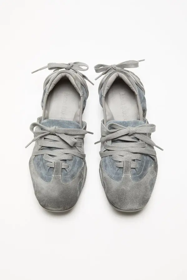 Acne Studios Lace-up Suede Shoes