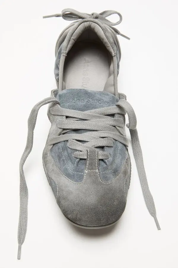 Acne Studios Lace-up Suede Shoes