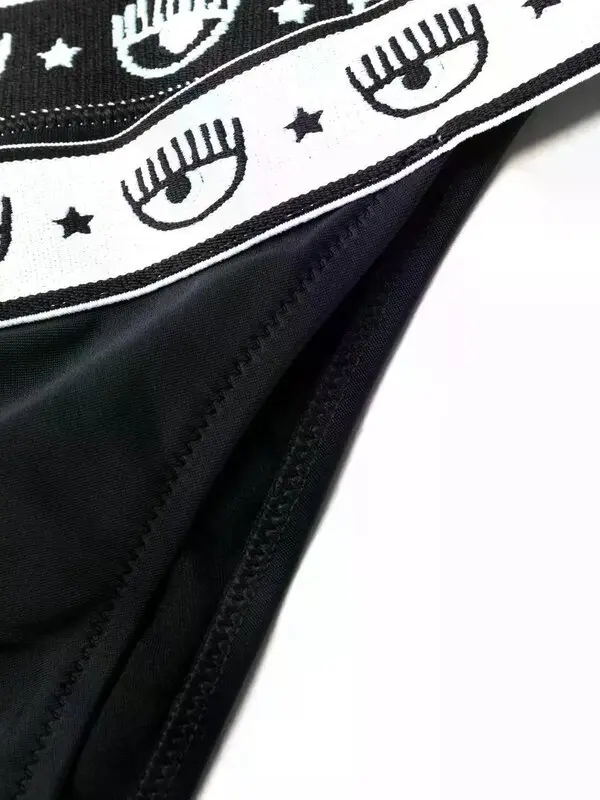 CHIARA FERRAGNI Logo Waistband Bikini Bottom