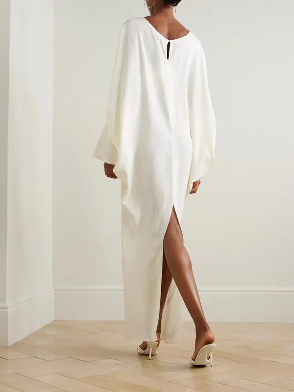 TALLER MARMO Truman Draped Gown - Neutrals