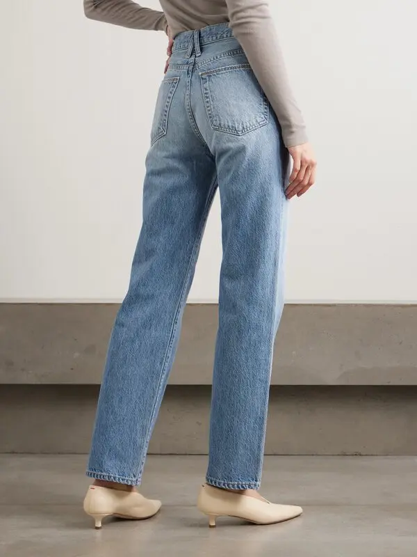SLVRLAKE Kendra High-rise Straight-leg Jeans