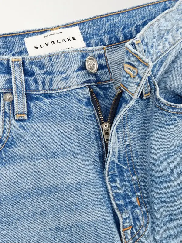 SLVRLAKE Kendra High-rise Straight-leg Jeans