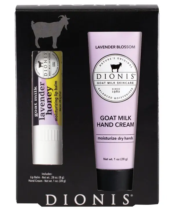 DIONIS GOAT MILK SKINCARE 2-pc. Lavender Honey Goat Milk Lip Balm And Hand Cream Set - No Color