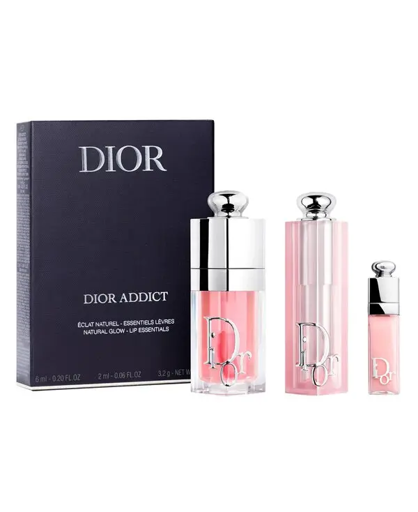 Dior 3-pc. Addict Hydrating Lip Balm And Oil Set - No Color
