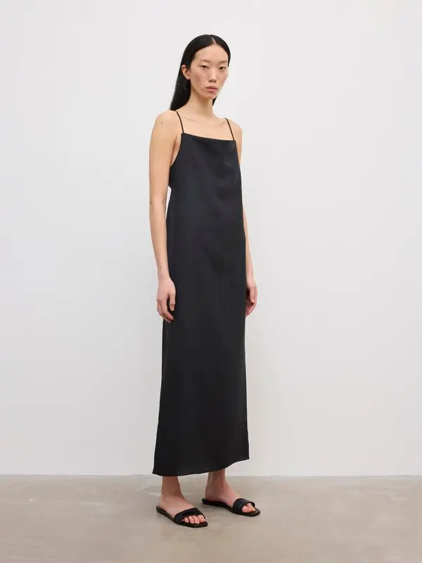HOUSE OF DAGMAR Waterfall Dress - Black