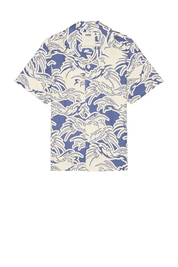 Oas Rouge Cuba Shirt - Blue