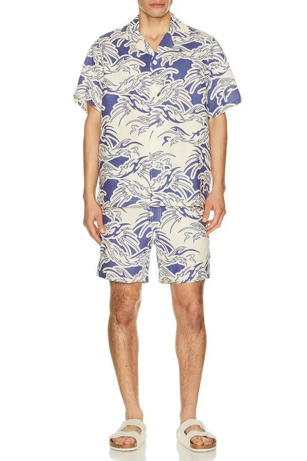 Oas Rouge Cuba Shirt - Blue