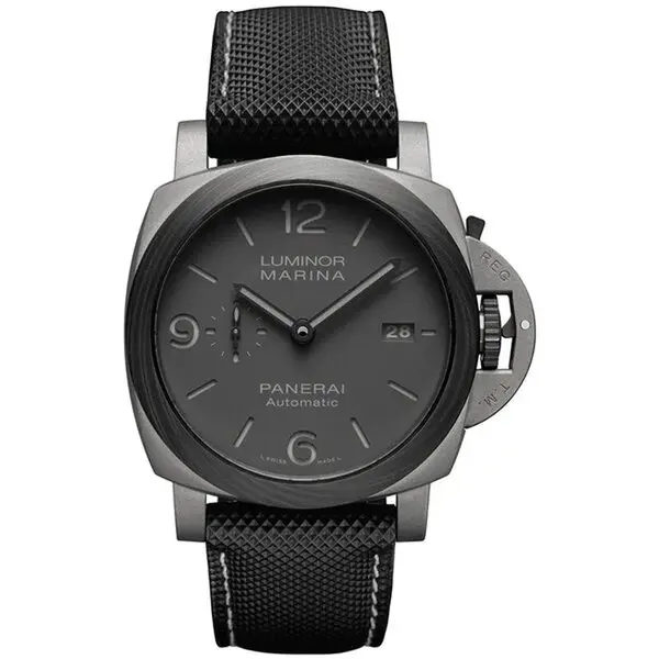 Panerai Luminor Marina Gray Dial Watch 44mm - Titanium