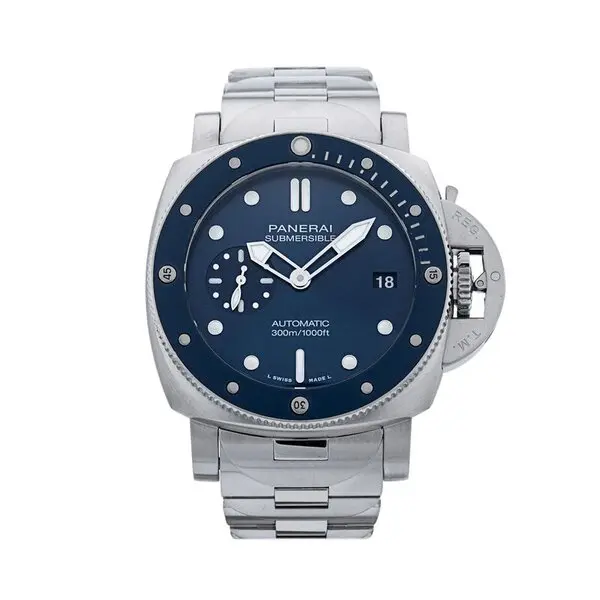 Panerai Submersible Watch 42mm - Stainless Steel