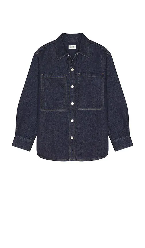AGOLDE Atticus Shirt In Blue