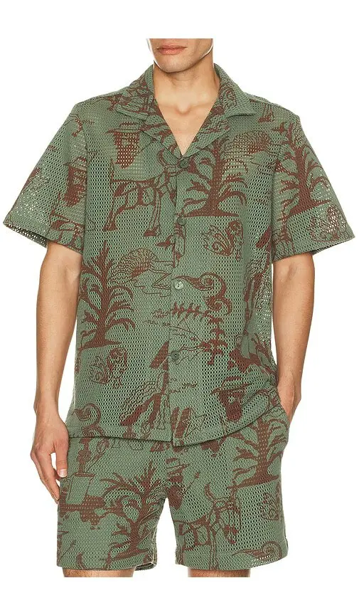 Oas Poplan Cuba Shirt - Green