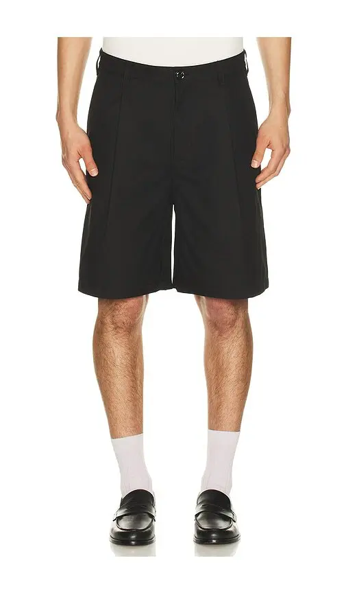 Obey Dean Pleated Short - Black