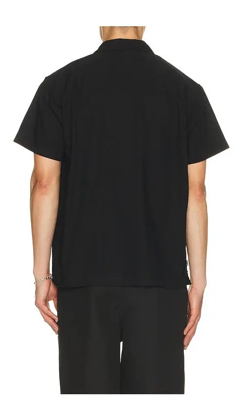 Obey Cliff Woven Shirt - Black