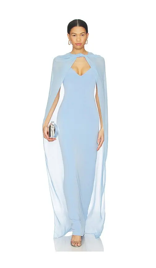 LOVERS AND FRIENDS Clarissa Gown In Baby - Blue