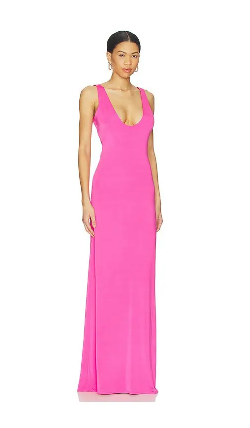 Nbd Ayla Gown In Fuchsia
